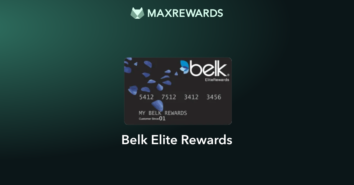 Belk Elite Rewards Review: Rewards, Benefits & Fees | MaxRewards