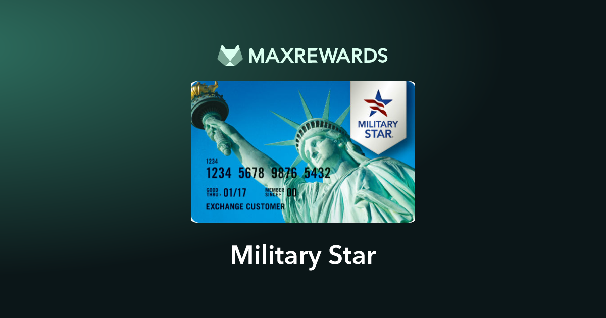 Military Star Card — First-Day Discounts & Military Perks | MaxRewards